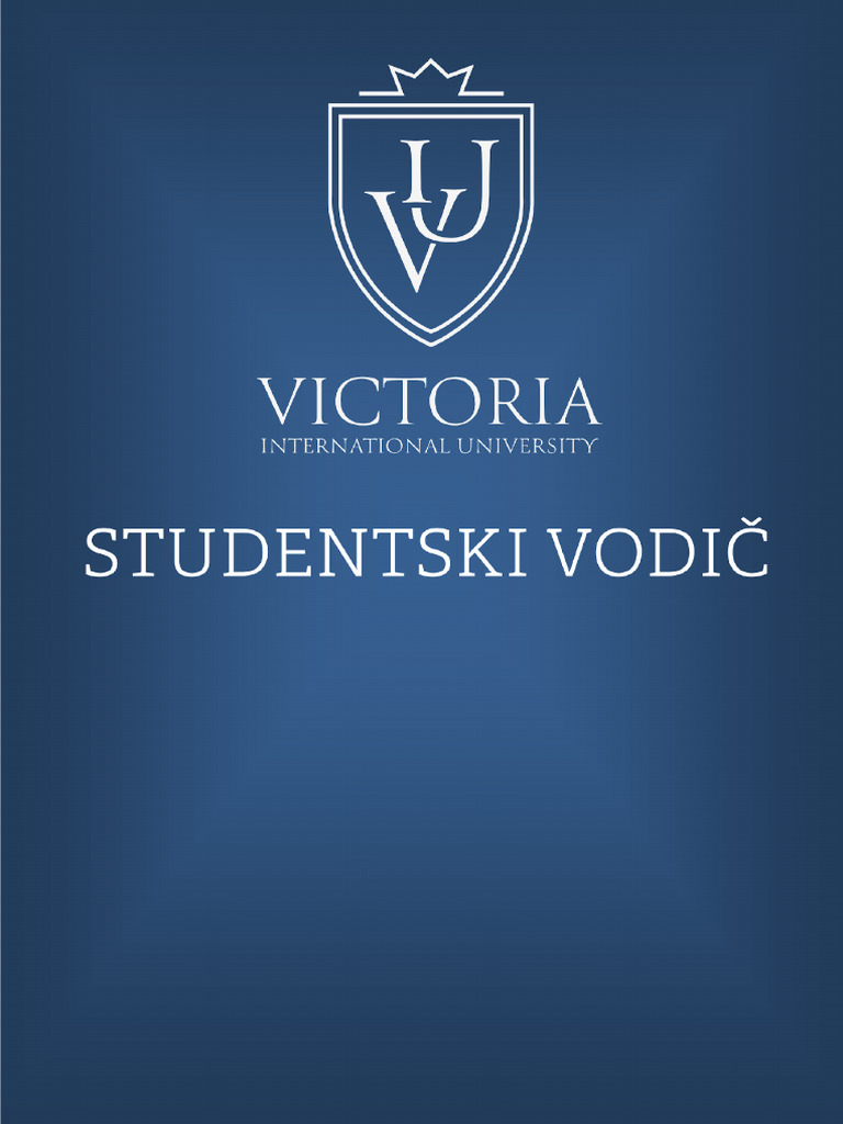 Studentski Vodic 1 | PDF