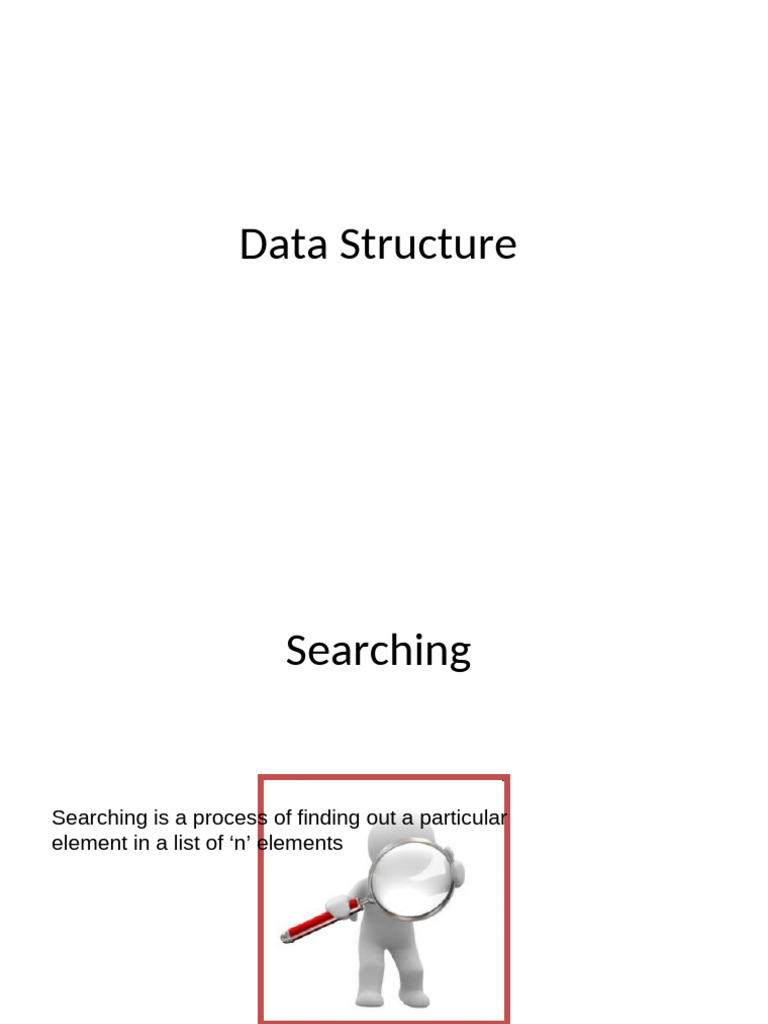 Searching | PDF | Time Complexity | Computer Programming