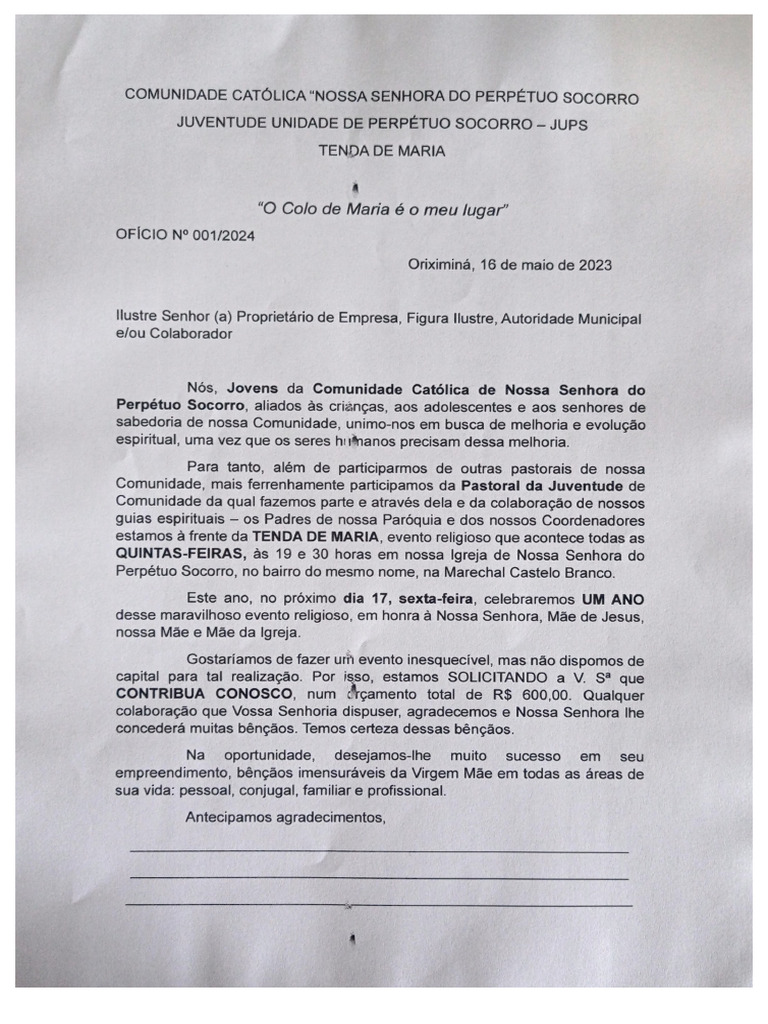 Ofício Da Tenda | PDF