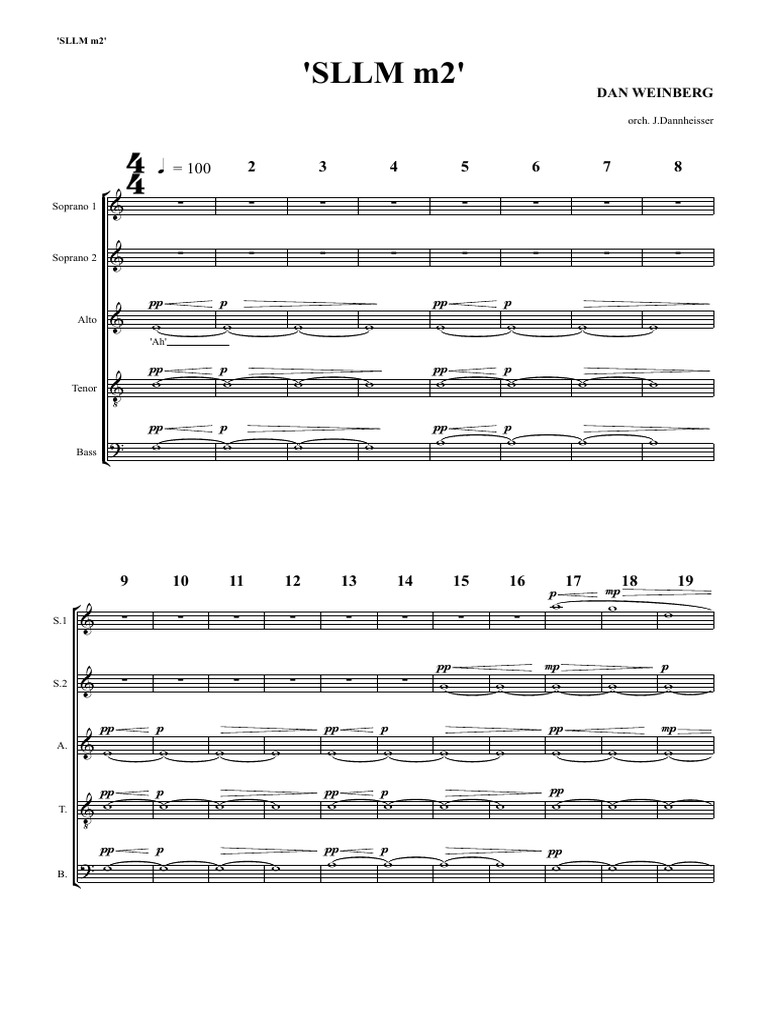 SLLM m2 - Full Score | PDF