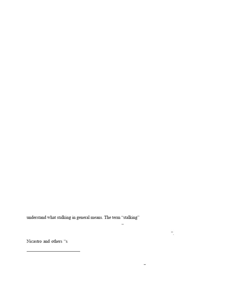 Cyberstalking Laws: UK, Singapore, Sri Lanka | PDF | Stalking | Crimes
