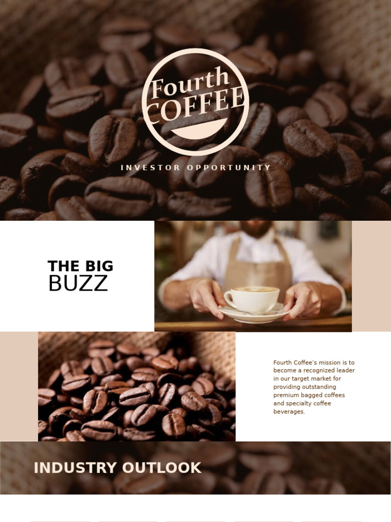 Fourth Coffee Business Plan Overview | PDF | Coffee | Equity (Finance)