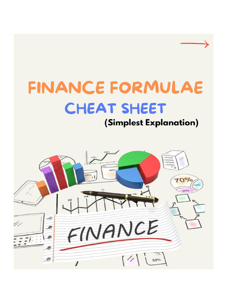 Finance_Formulas_Cheat_Sheet__1739425616 | PDF