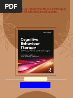 Cognitive Behavior Therapy Basics and Beyond 3rd Edition TEXTBOOK | PDF | Cognitive Behavioral ...