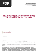 Resumen PMC 2022-2023 | PDF | Planificación | México