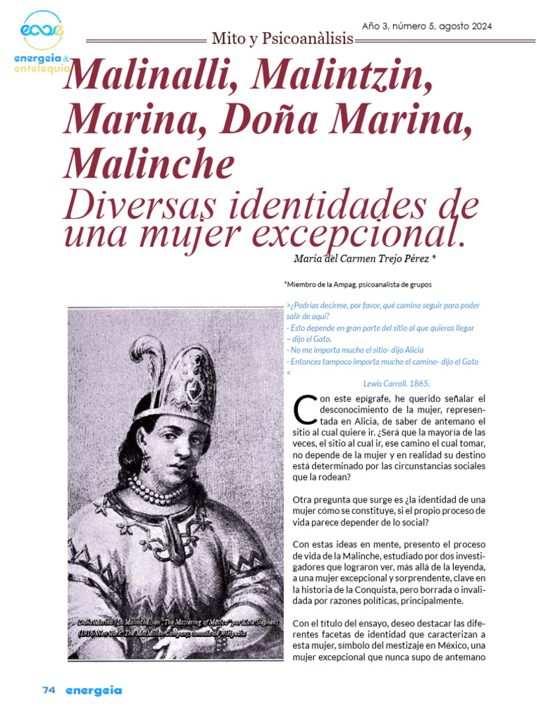 Malinche | PDF | Folklore Mexicano | Mesoamérica