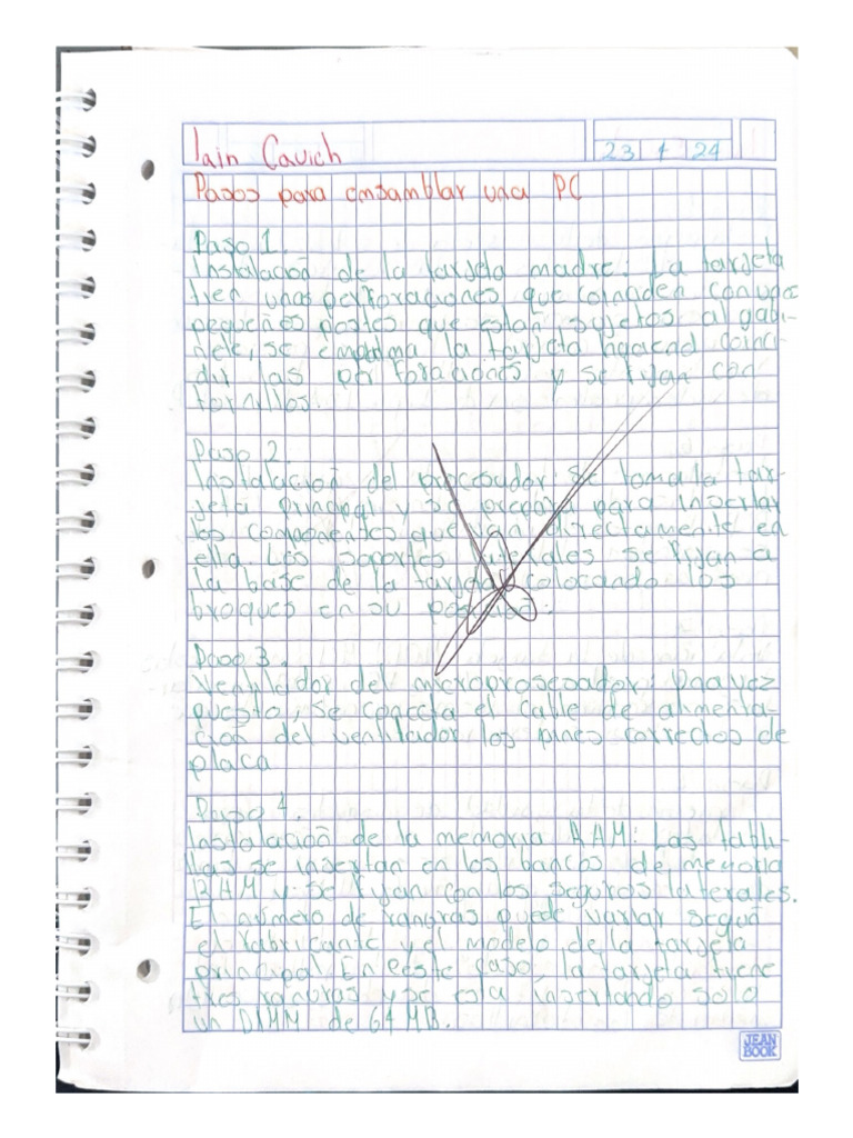 Pasos para Ensamblar Una PC | PDF