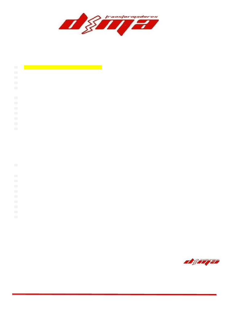 FT 1000 KVA 13200 DIMA | PDF | Transformador | Electromagnetismo