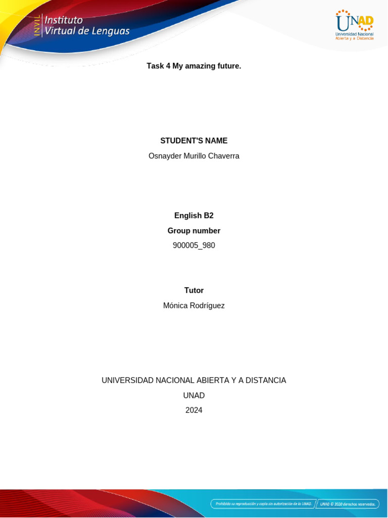 Task 4 My Amazing Future - Group - 980 | PDF | English Language | Knowledge