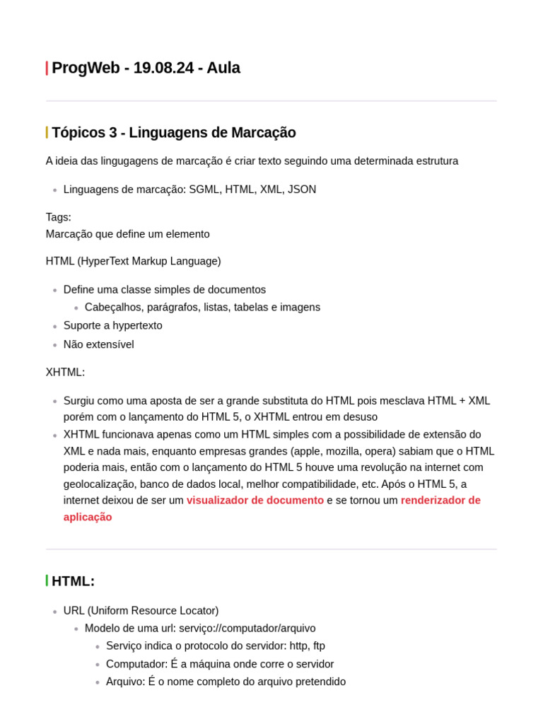 ProgWeb - 19.08.24 - Aula | PDF