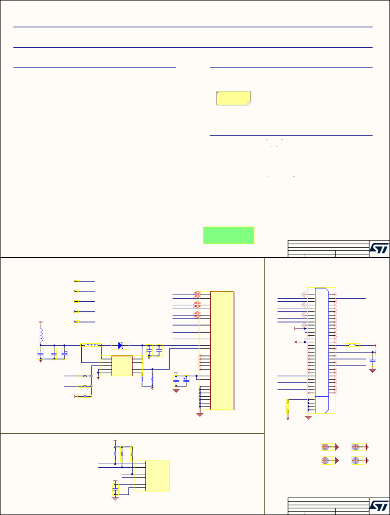 MB1166 LCD Daughterboard Schematic | PDF