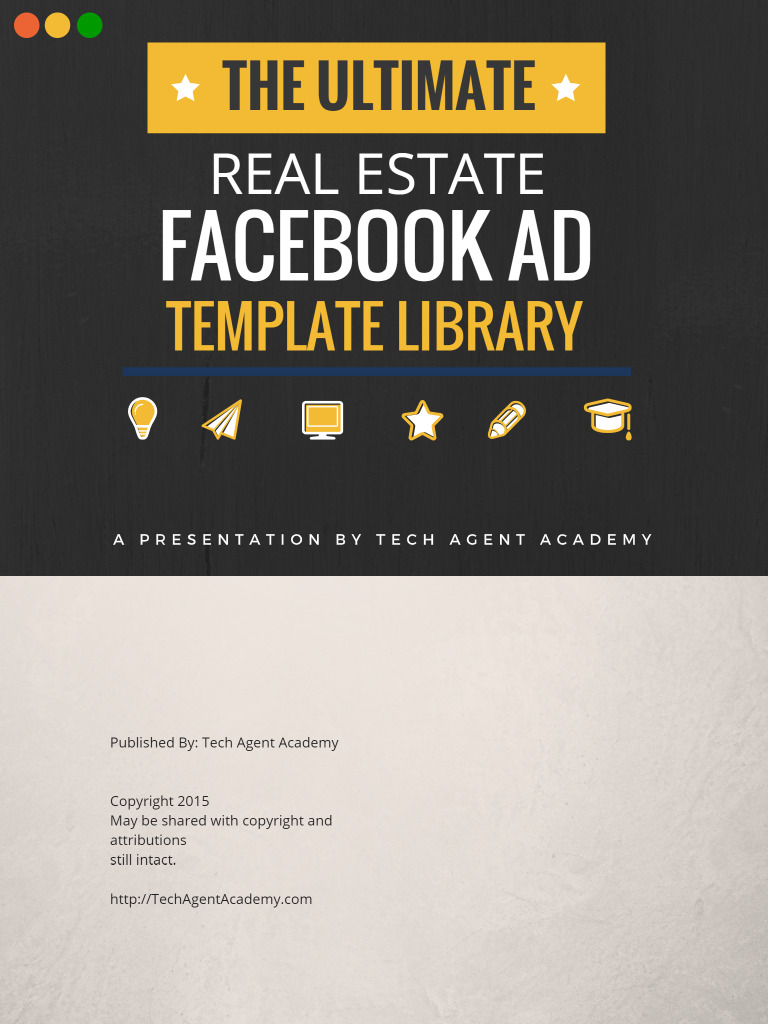 The Ultimate Real Estate Facebook Ad Template Library | PDF