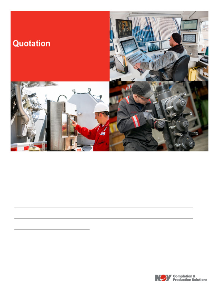 QUO-102266 40ft Pressure Test Container - SOSCO Oman | PDF | Taxes ...