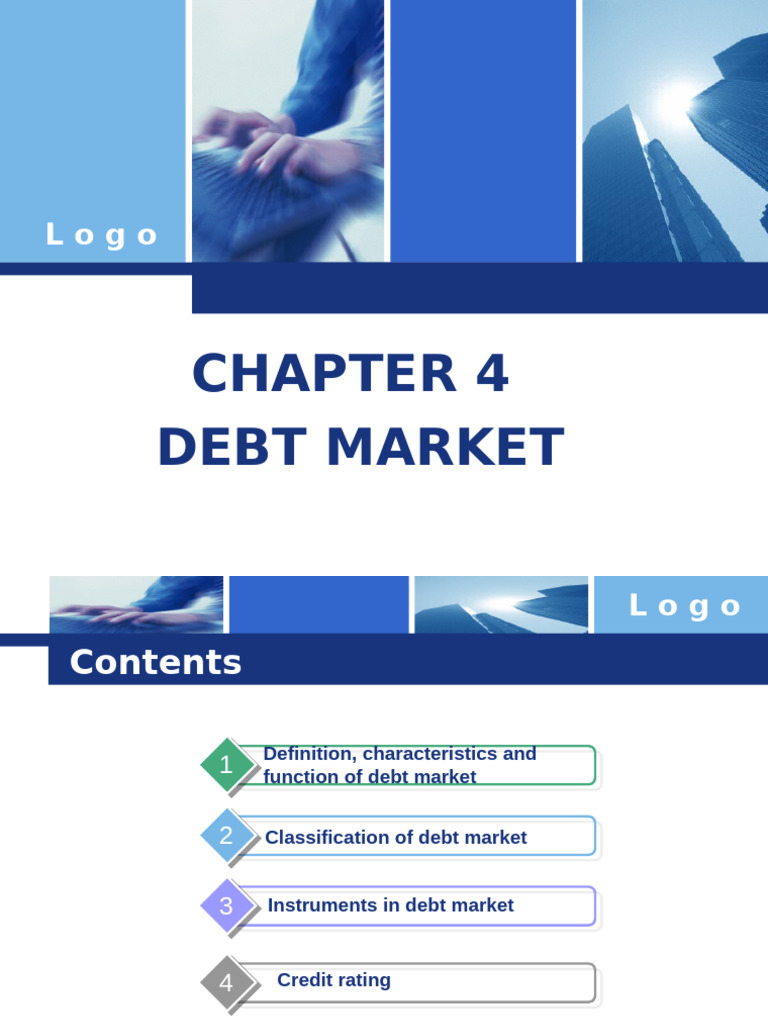 chapt4debt-market | PDF | Bonds (Finance) | Bond Credit Rating