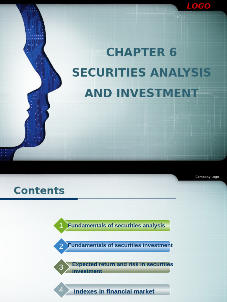 Chapt6 - Securities Analysis and Investment | PDF | Investing | Yield (Finance)