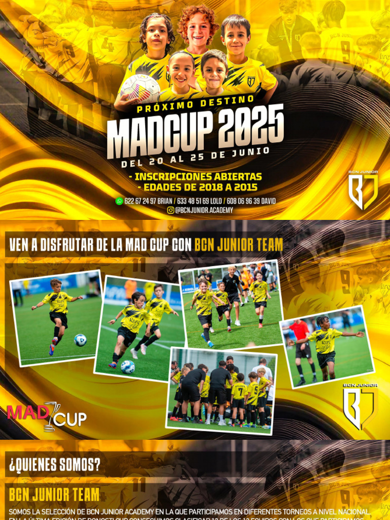 PDF Mad Cup BCN JUNIOR | PDF
