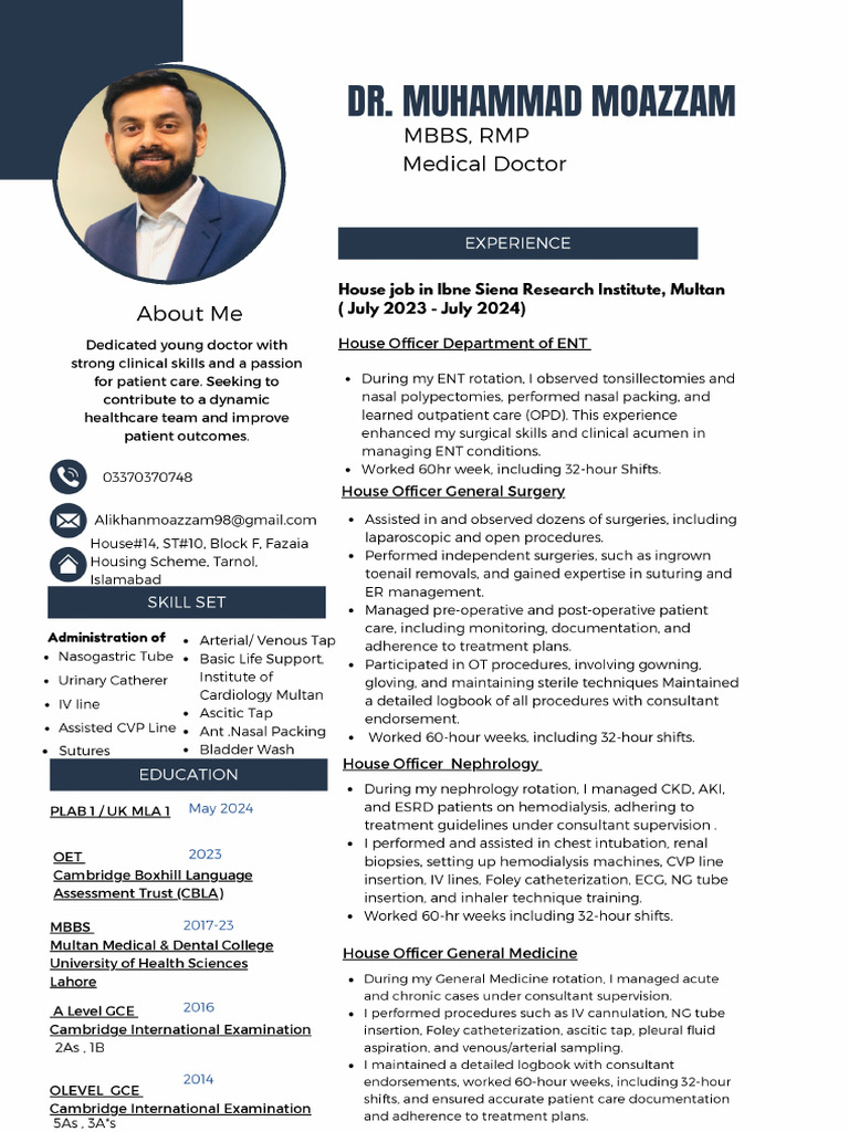 Young Doctor's Clinical Experience & Skills | PDF | Patient | Clinical ...