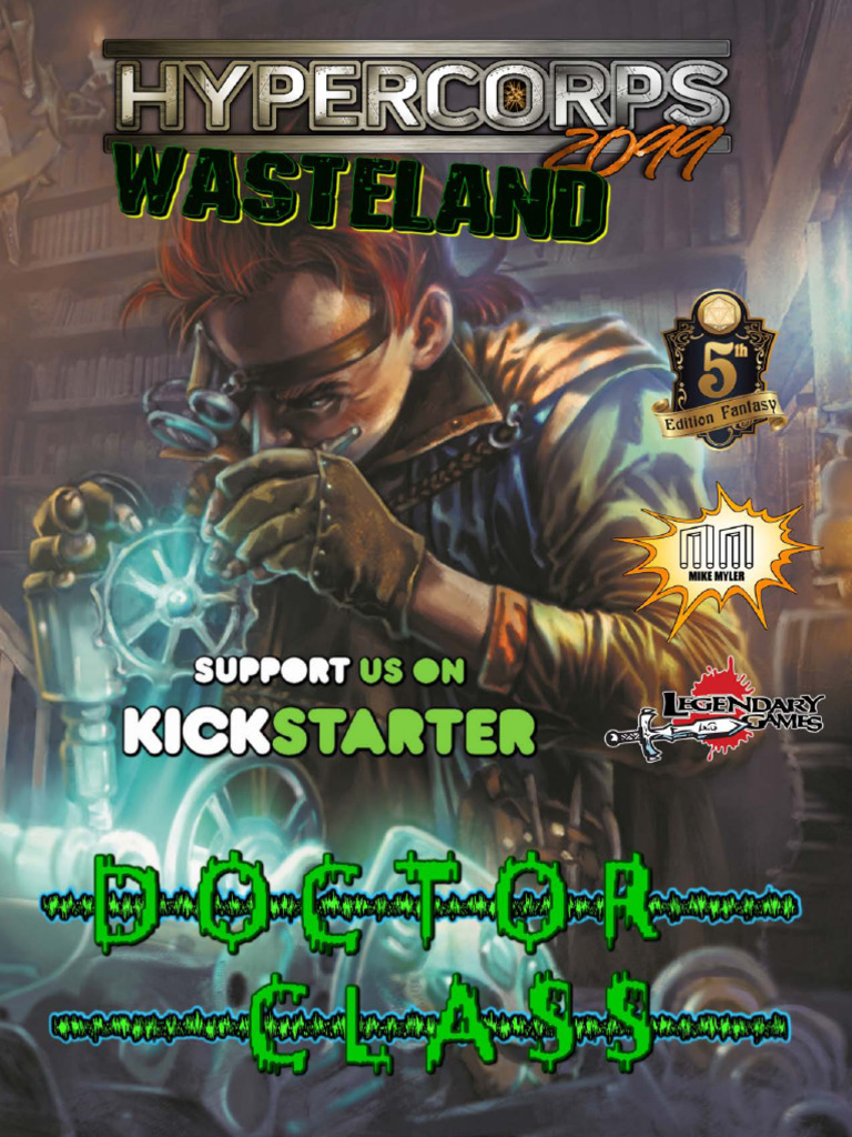 Hypercorps 2099 Wasteland Doctor Class | PDF | License | Copyright