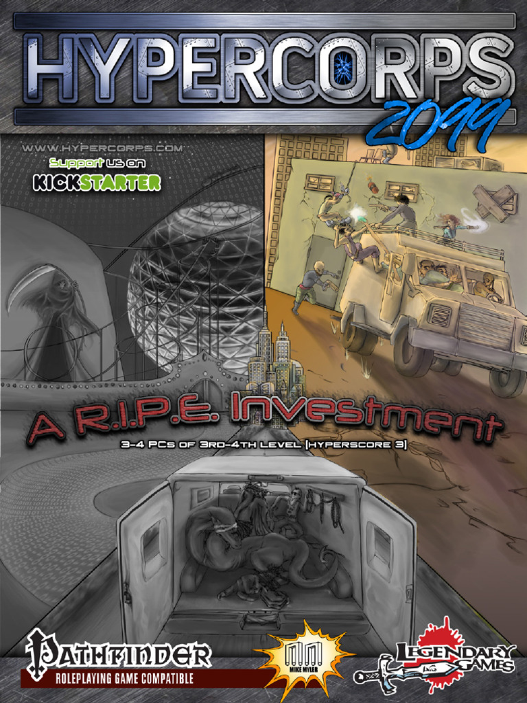 Hypercorps_2099_A_R.I.P.E._Investment | PDF | Magician (Fantasy)