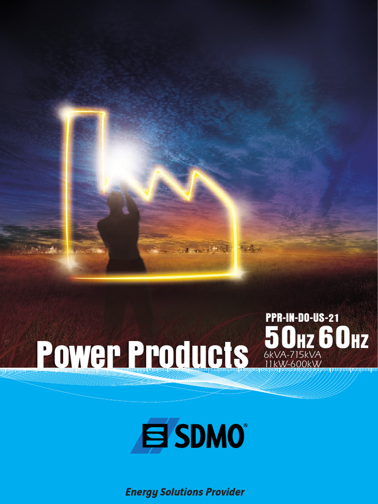 SDMO Power Products Overview and Specs | PDF