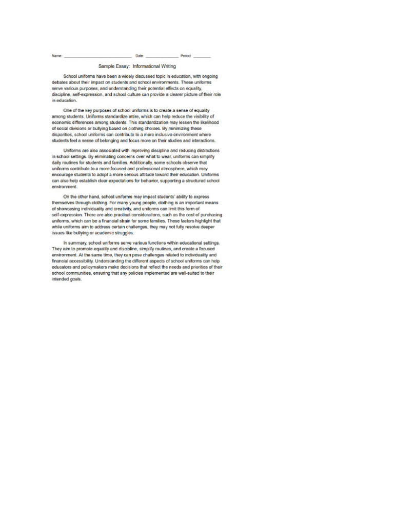 Informational Example | PDF