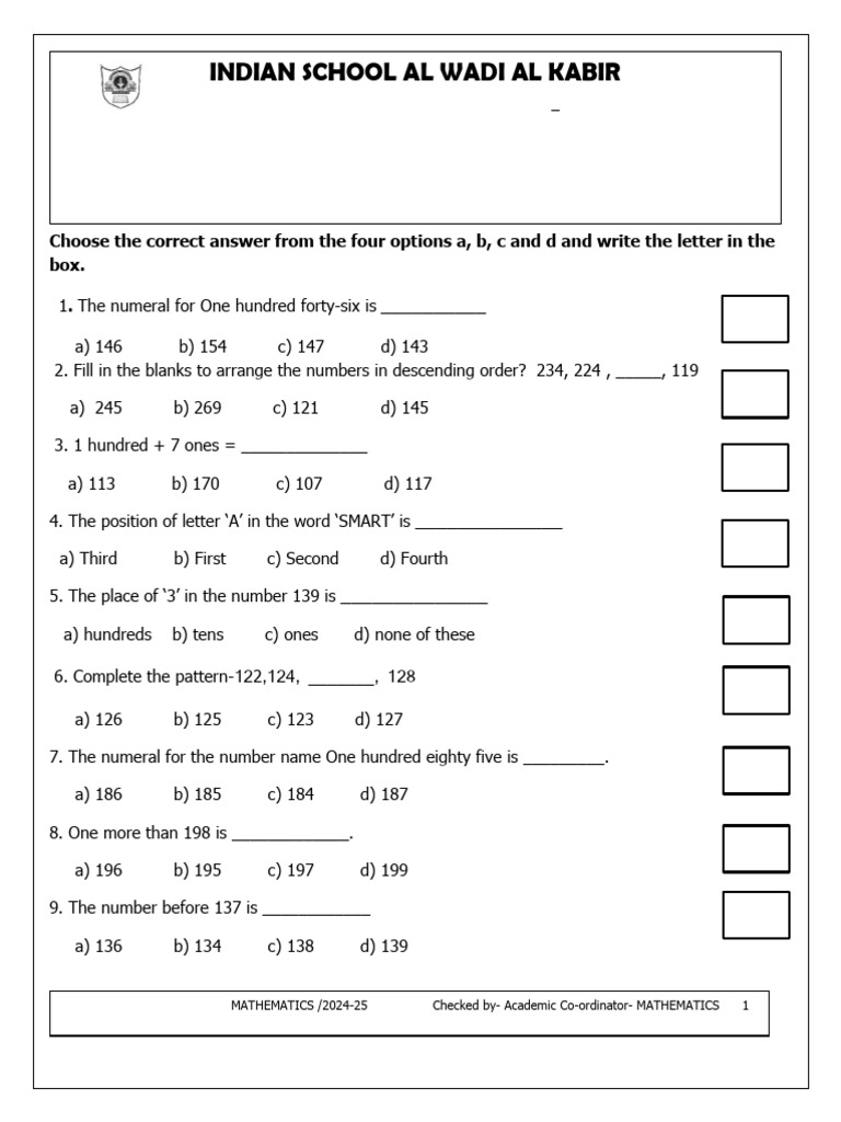 8197613-MENTAL MATH with answer key (2) (1) | PDF | Mathematics | Science