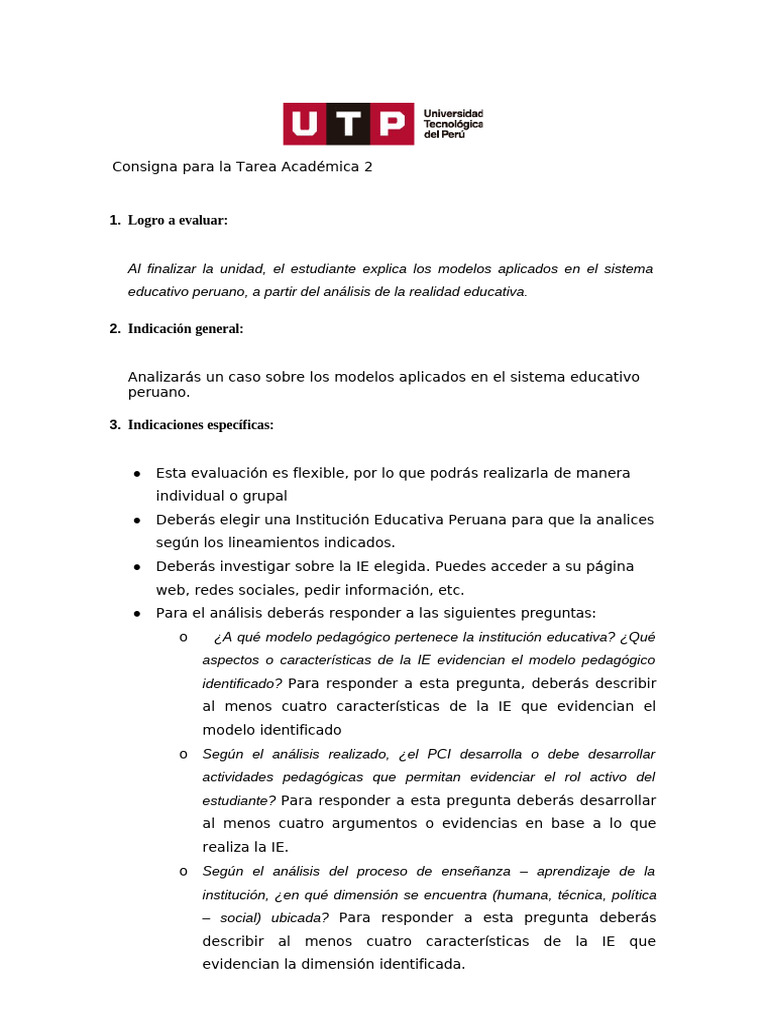 ? (AC-S08-TA2) Tarea Académica 2 - FUNDAMENTOS DE PEDAGOGIA | PDF | Pedagogía | Maestros