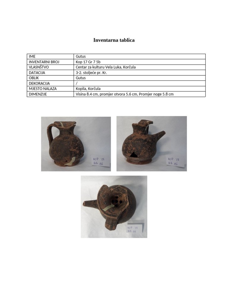 Kop 17 G7 5b1 - Vasilija Todorović | PDF