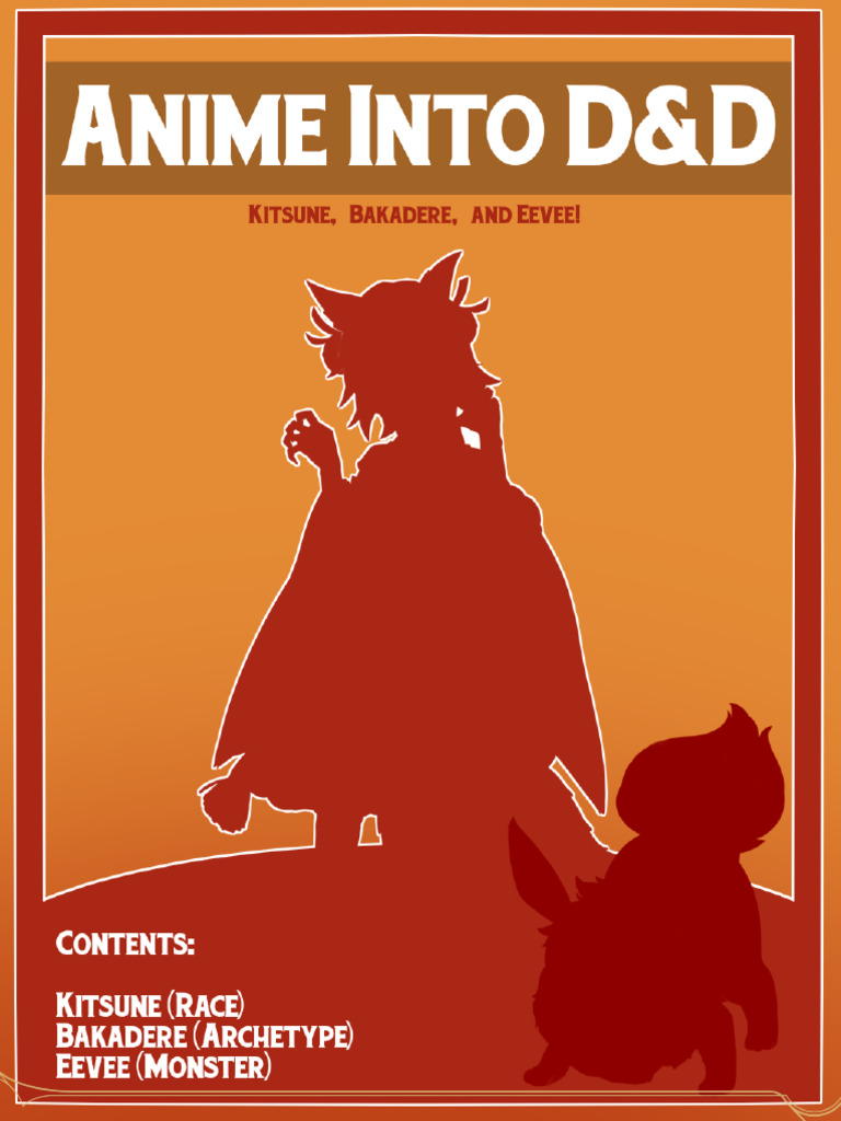 Kitsune, Bakadere, and Eevee! - October 2021 AID! | PDF