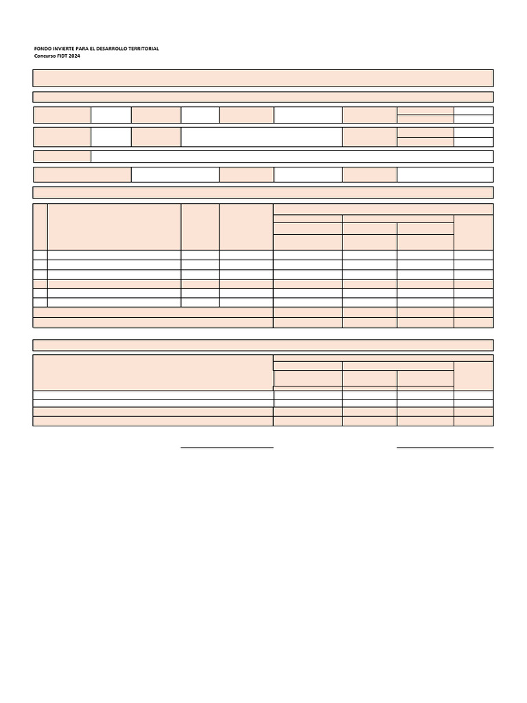FORMATO 006-B - Cronograma Inicial de Ejecución Física y Financiera - IOARR | PDF | Economias