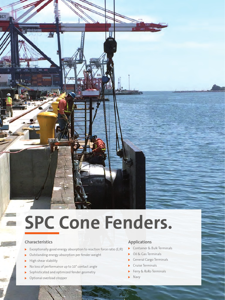 SPC Cone Fenders Specifications & Performance | PDF | Applied And ...