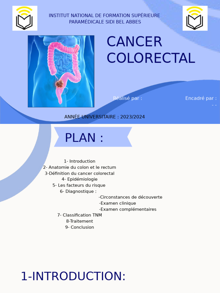 Classification TNM du cancer colorectal | PDF | Cancer du côlon | Cancer