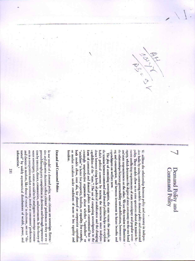 Img Demand and Command Polity | PDF