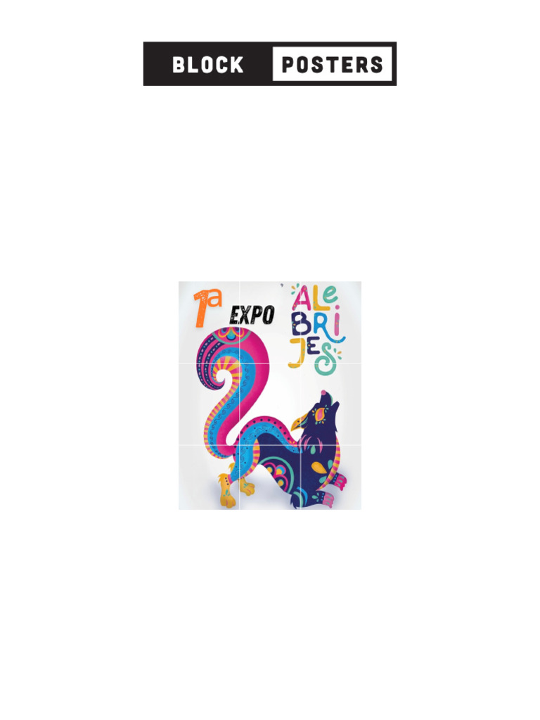 Block Poster Printing Settings Guide | PDF