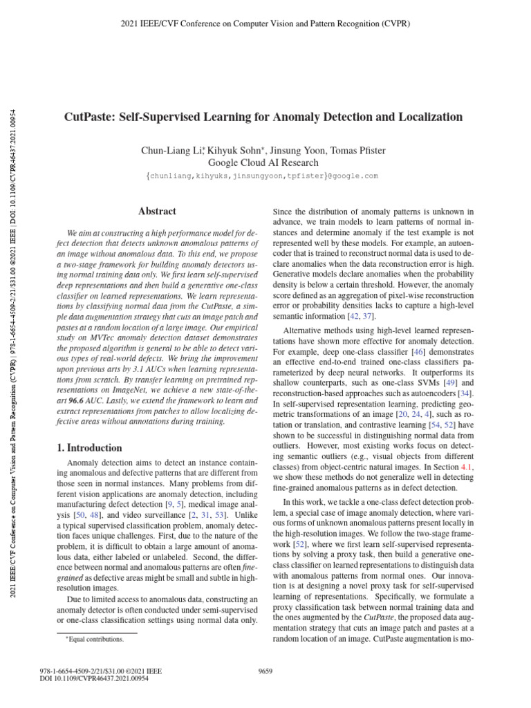 CutPaste_Self-Supervised_Learning_for_Anomaly_Detection_and_Localization | PDF | Receiver ...
