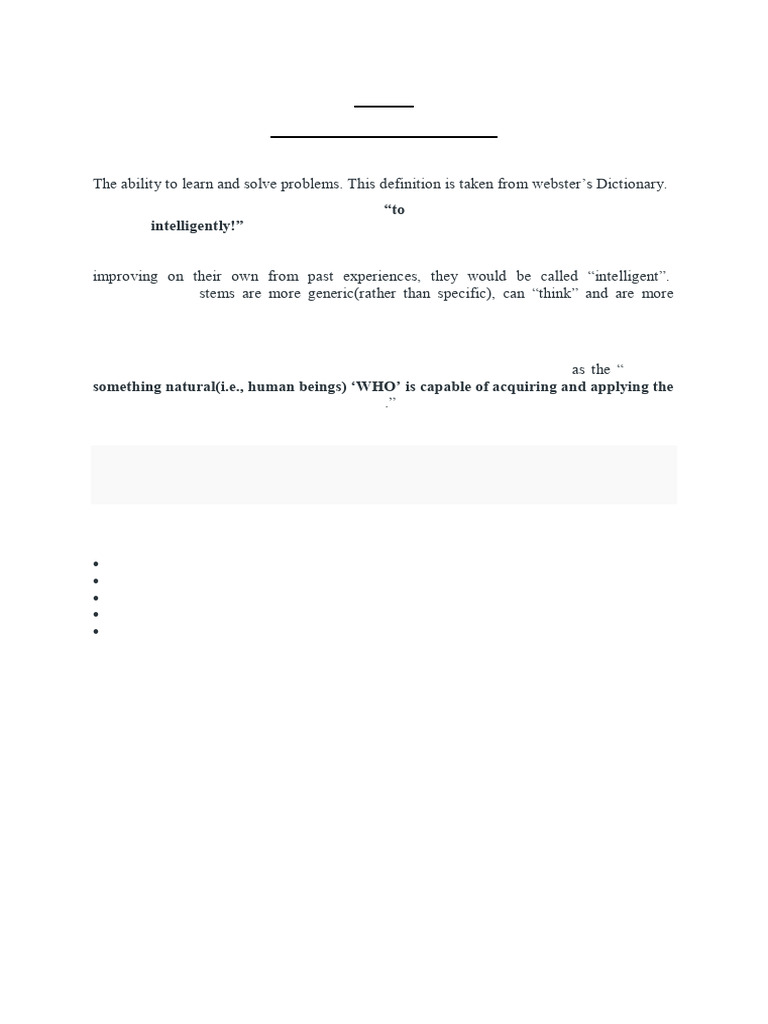 Ai Unit 1 Notes Pdf Artificial Intelligence Intelligence Ai