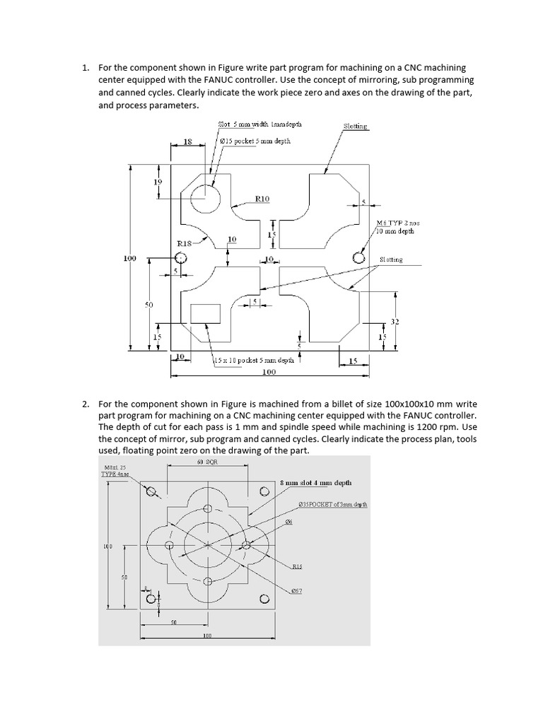 Cnc Machining Programs For Fanuc Pdf