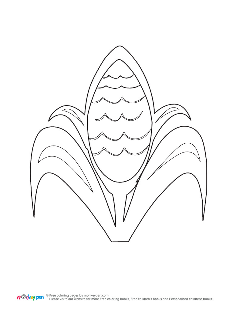 02 Sweet Corn Colouring Page | PDF