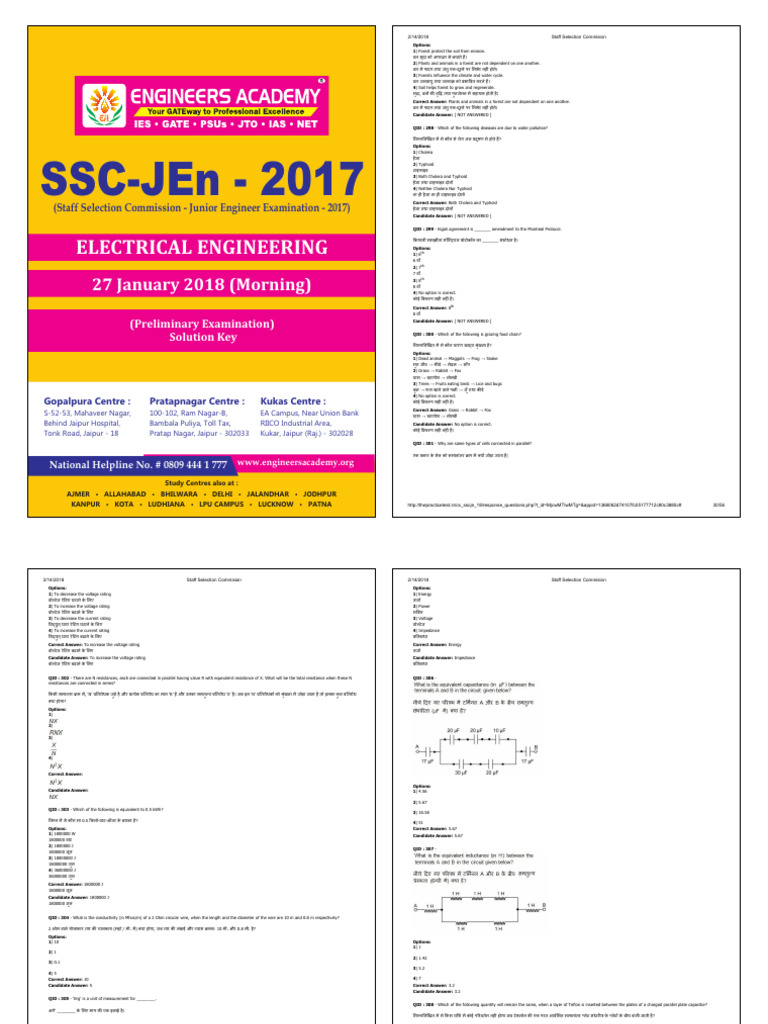 SSC Je Old QB | PDF