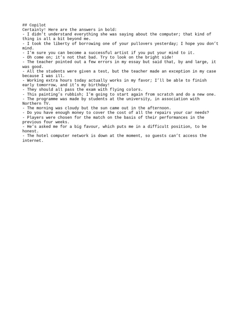 Answer | PDF