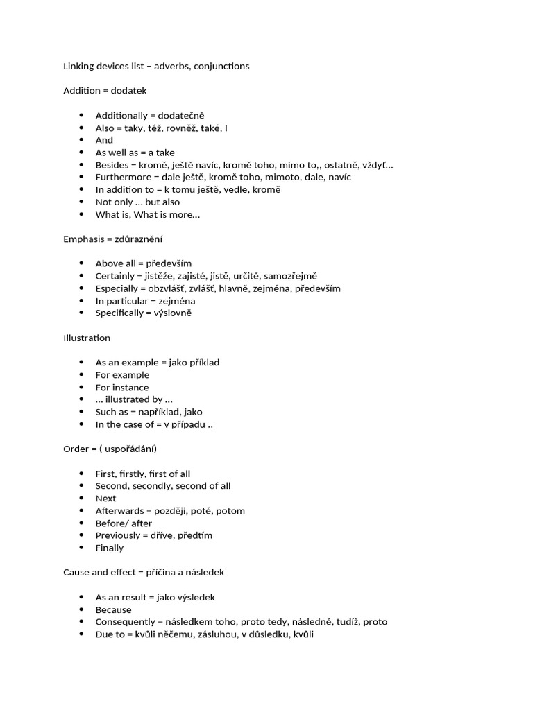 Linking devices list | PDF
