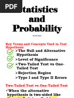 Identifying Rejection Regions in Tests | PDF | Normal Distribution ...