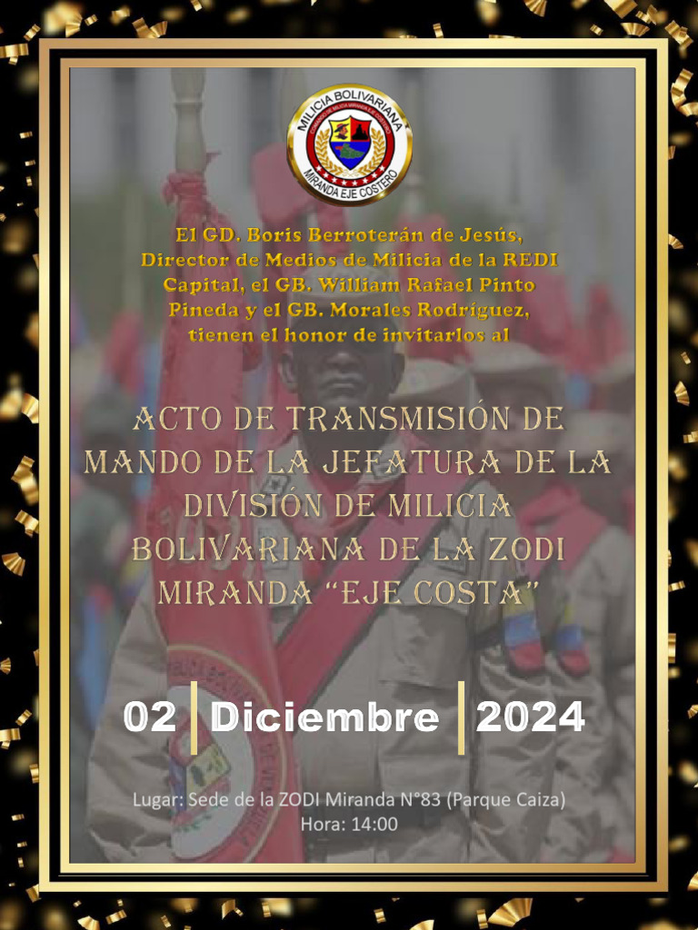 Reunión en ZODI Miranda, 1 de diciembre | PDF