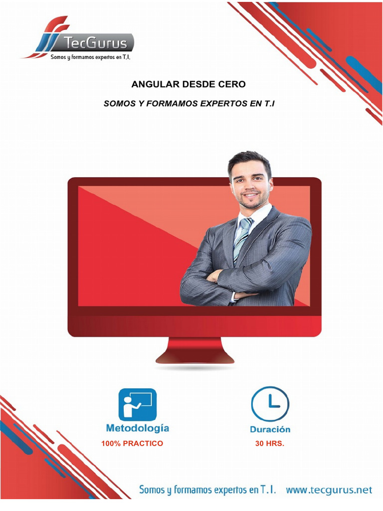 Temario Angular | PDF | Script Java | Aplicación web