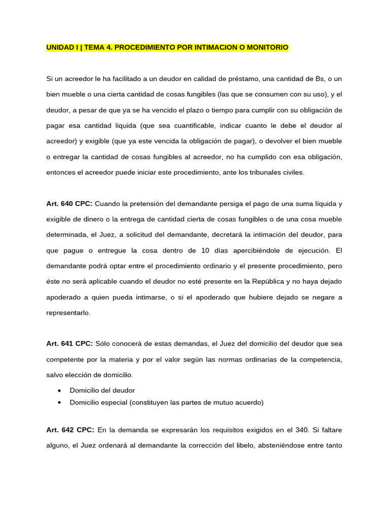 DPC2 | PDF | Ley de hipotecas | Pagos