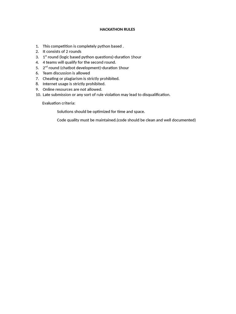 This Competition is Completely Python Based | PDF