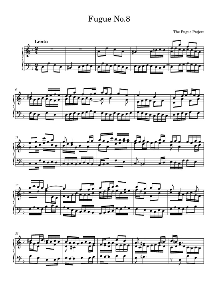 Fuga 8 | PDF