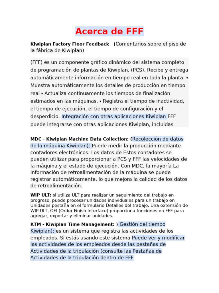 Acerca de FFF | PDF | Ventana (informática) | Programación de computadoras