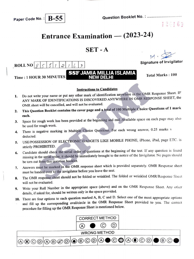 BA Social Sciences 2023 JMI | PDF