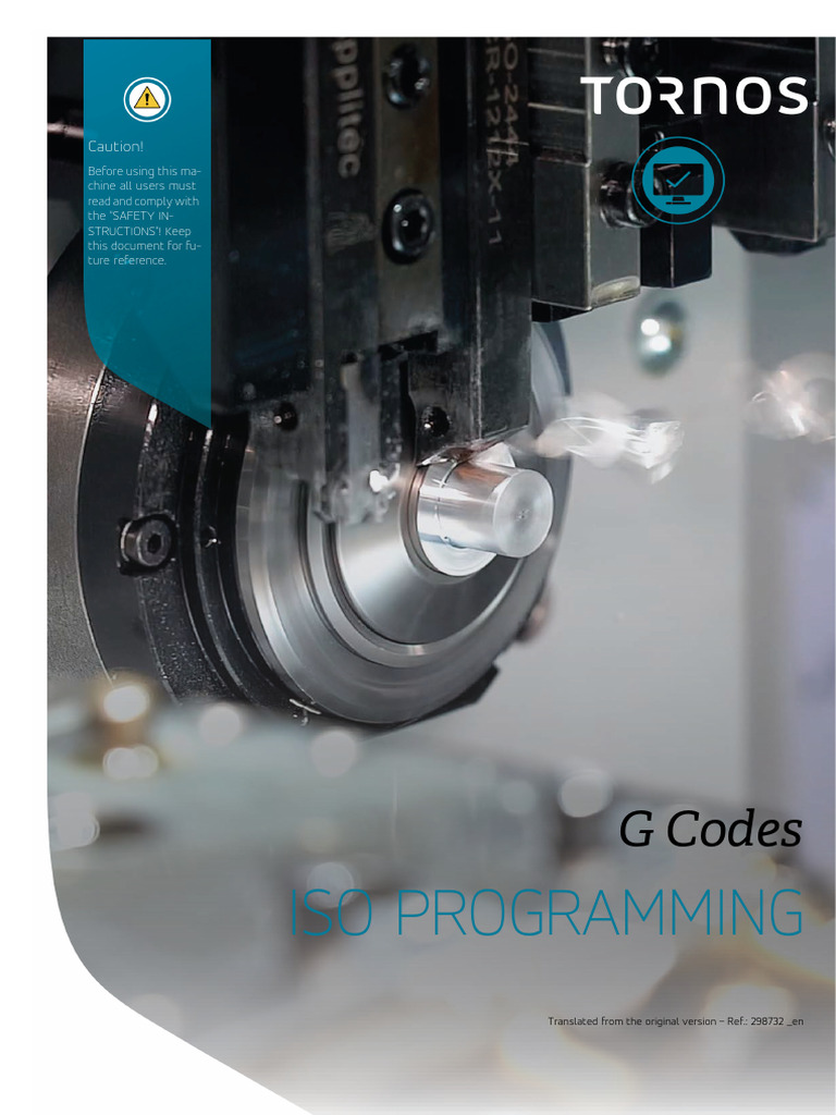 En298732 Iso Programming | PDF | Machining | Secondary Sector Of The ...